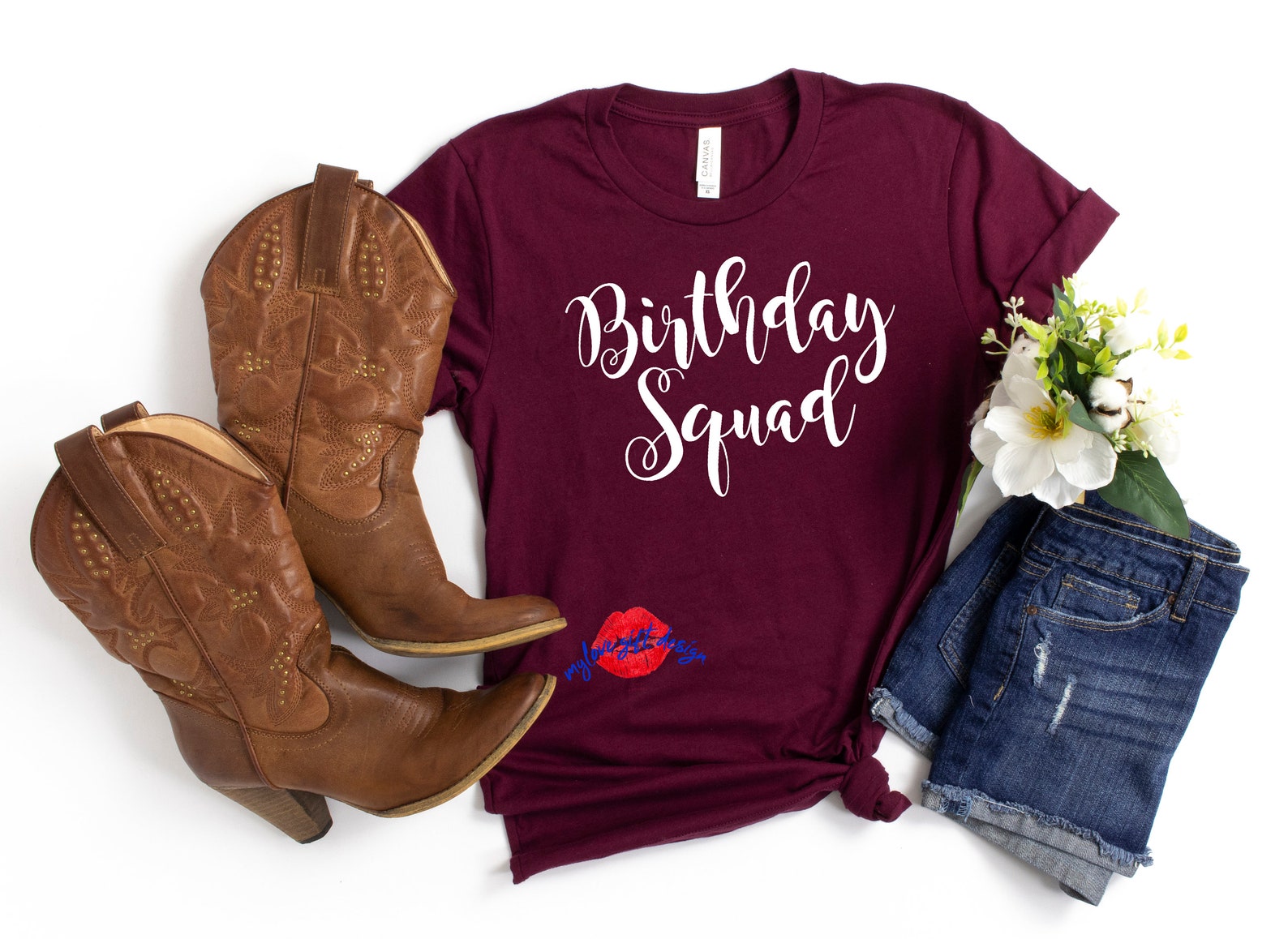 Birthday Squad Shirt Birthday Team Shirt Birthday Party Etsy