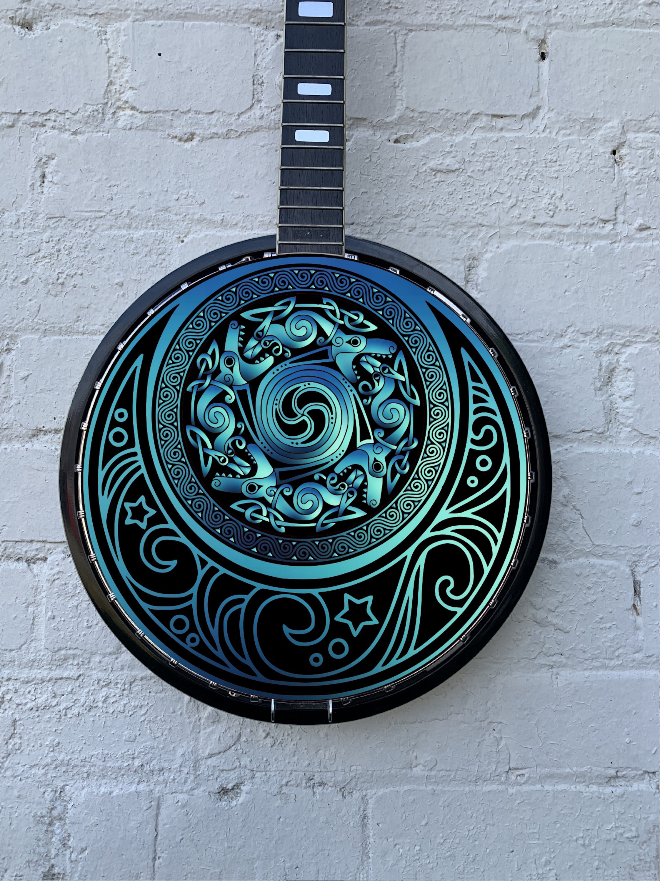 Banjo Head Art