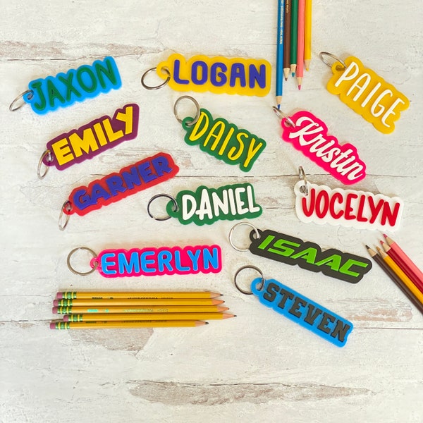 Name Chain for Backpacks - Etsy