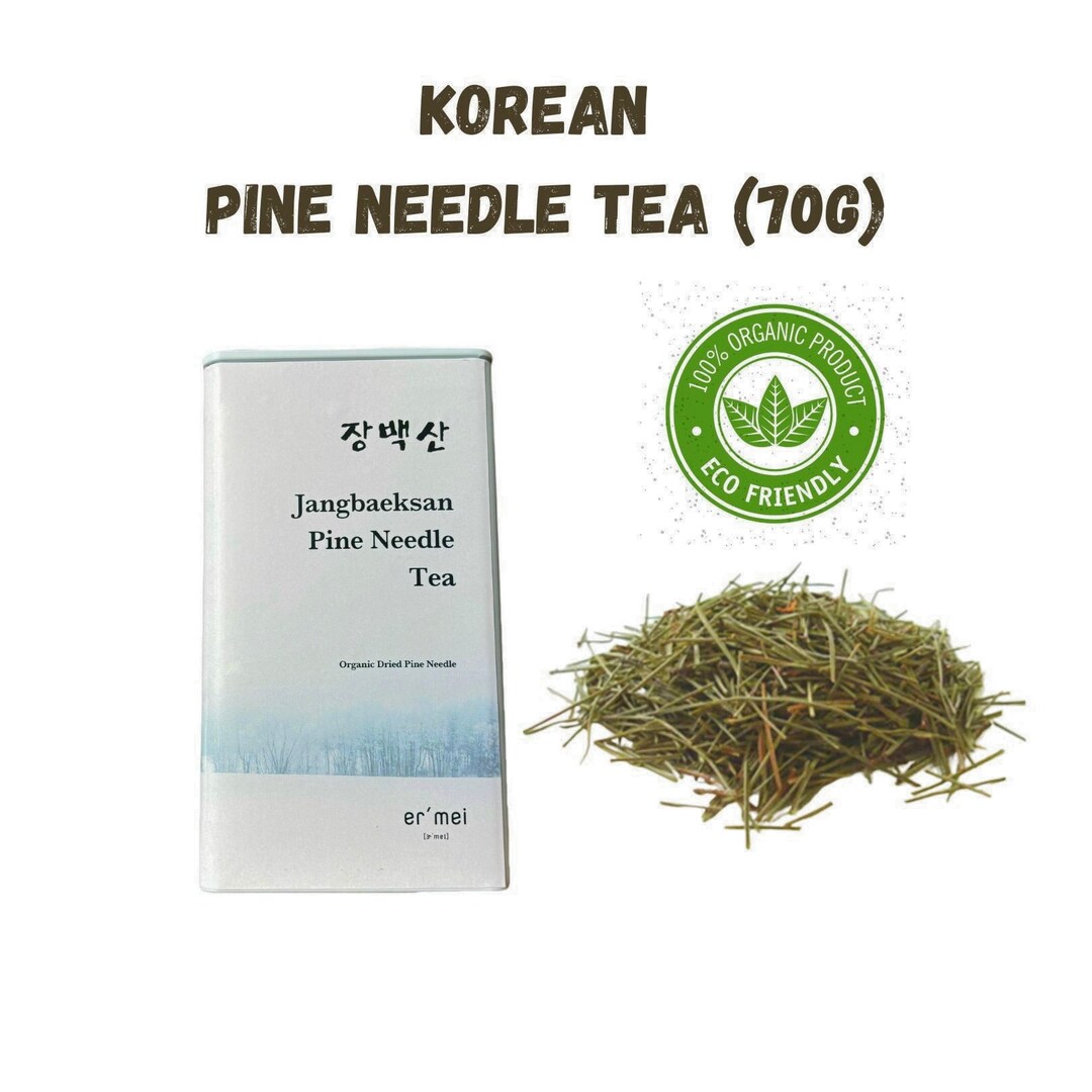 Pine Needle Tea Organic Herbal Tea Dried Tea 2.5oz 70g Can - Etsy