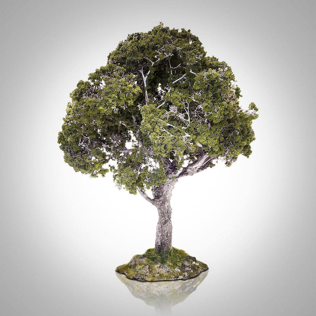 Set of Two Miniature TREES Hyperrealistic Great Quality - Etsy