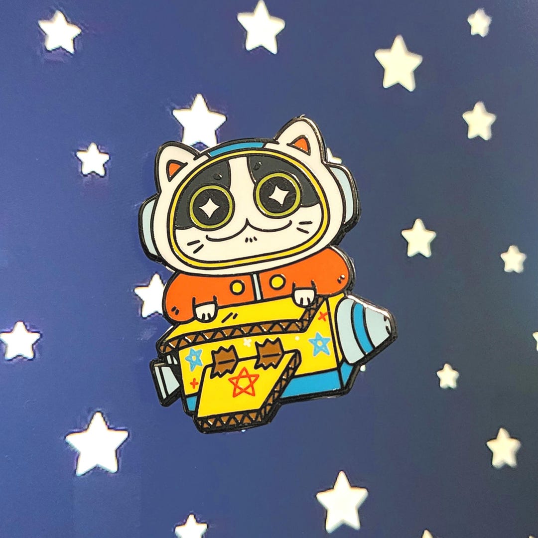 Astro~nyan Mochi Enamel Pin - Etsy