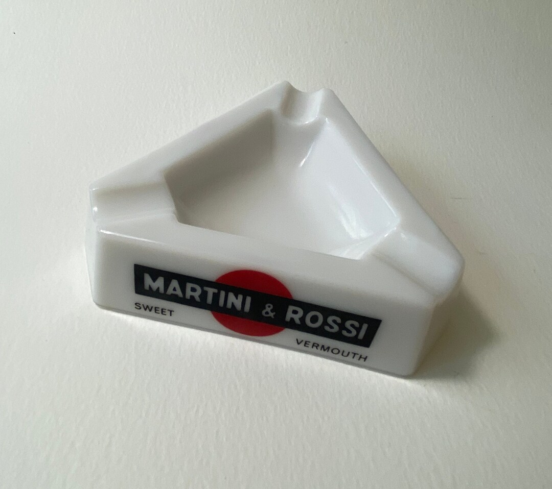 Classic Martini and Rossi Cafe Ashtray - Etsy