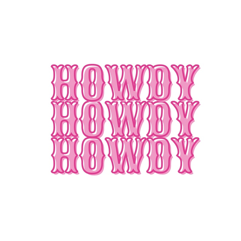 HOWDY | Digital Download - Etsy