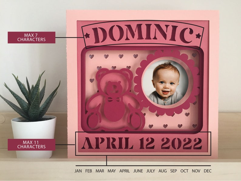 Mom Shadow Box Svg Bundle Light Box Template Mother Shadow - Etsy