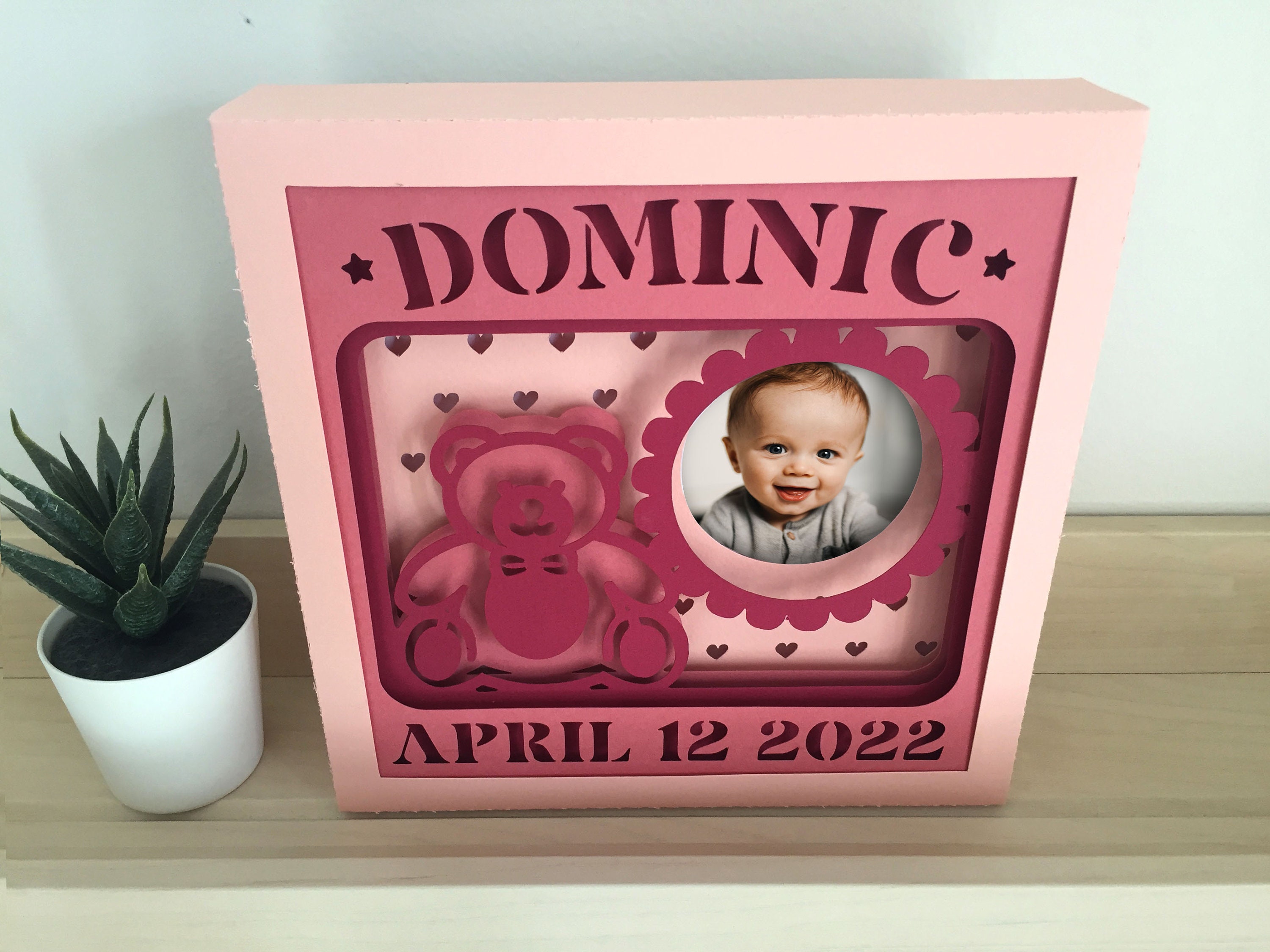 Mom Shadow Box Svg Bundle, Light Box Template, Mother Shadow Box Svg ...