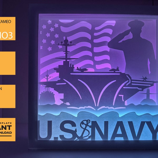 Military Shadow Box Army - Etsy