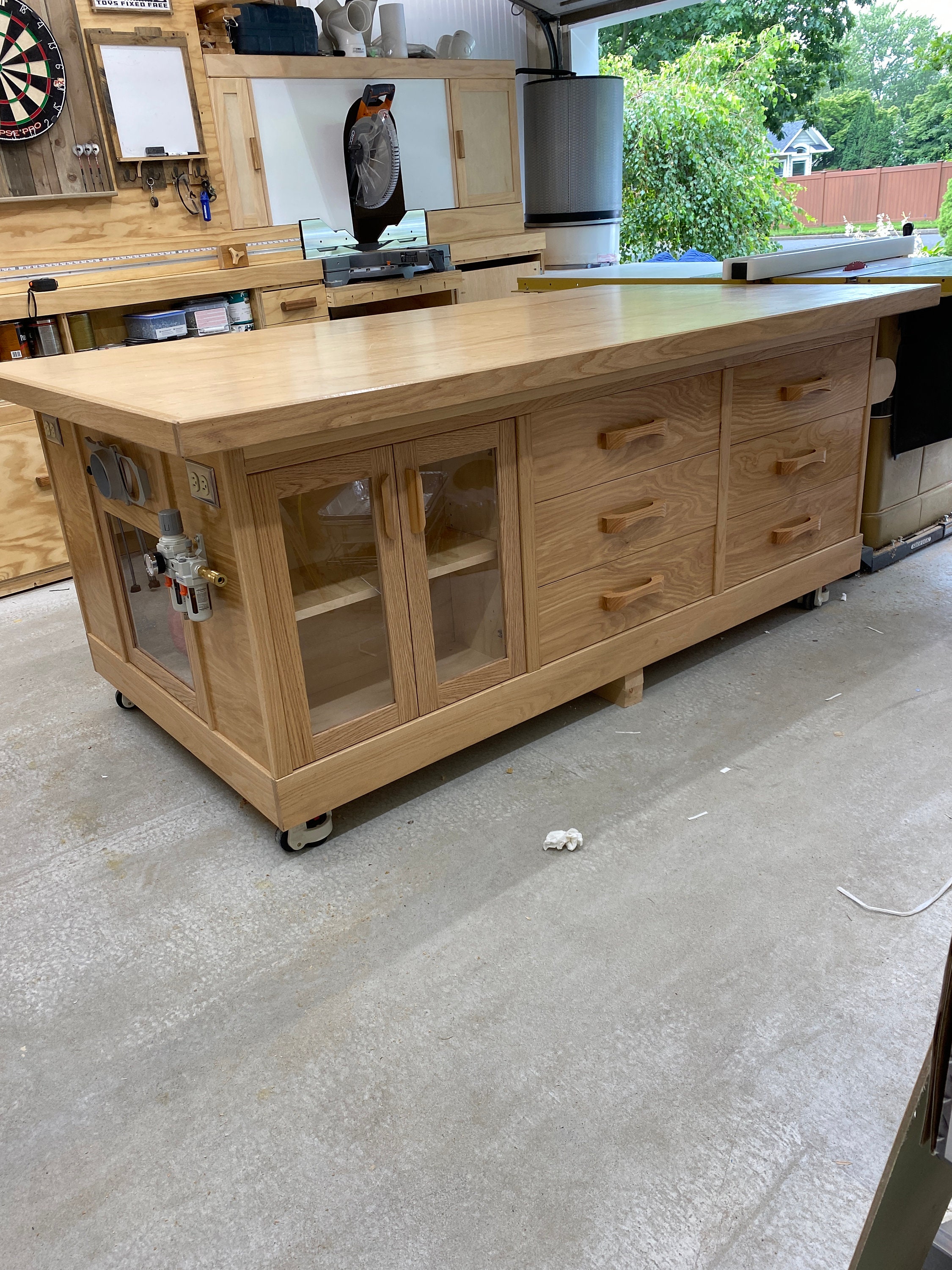 Mobile Workbench / Assembly Table / Outfeed Table - Etsy