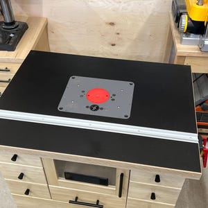 DIY Router Table Plans With 3D Printer Upgrade Files / Custom Router ...