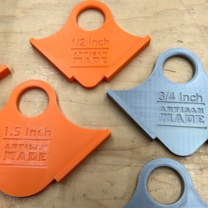 Radius Jigs Stackable and Mountable / 10 Radius Jigs for Woodworking ...