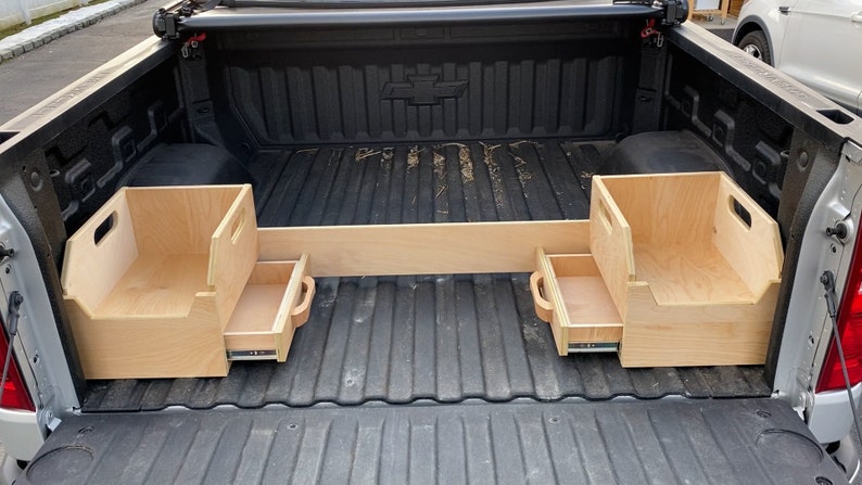 Truck Bed Storage System Plans/ Pickup Truck Cargo Holder Plans ...