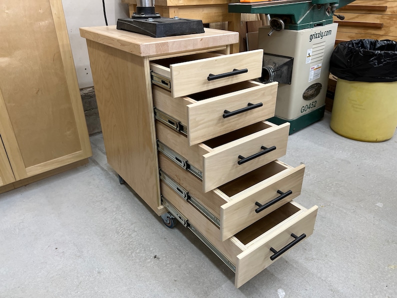 Mobile Tool Stand / Drill Press Stand /DIY Woodworking Plans - Etsy