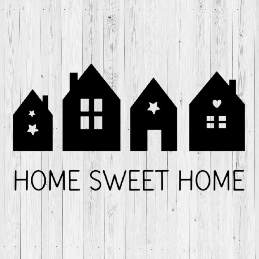 Sticker/Aufkleber Vinyl Häuser Home sweet home - Etsy.de