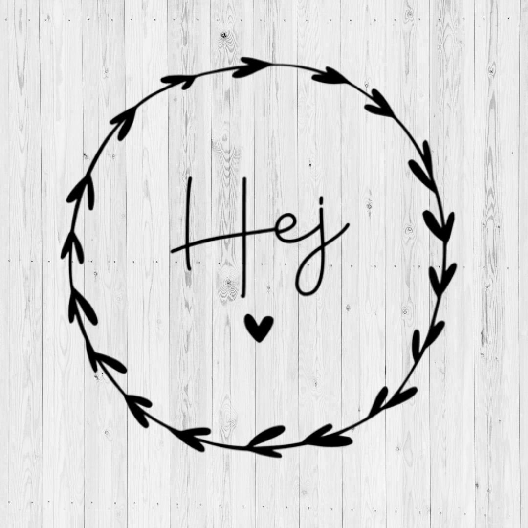 Sticker/Aufkleber Vinyl Hej - Etsy.de