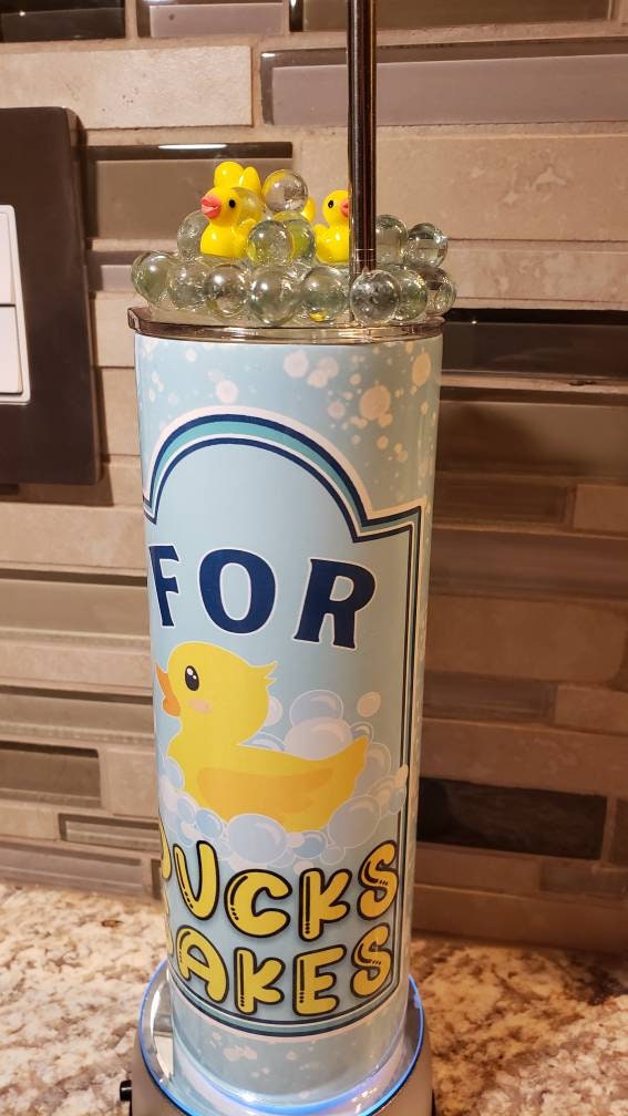For Ducks Sake 20oz Lid W/removable Topper - Etsy