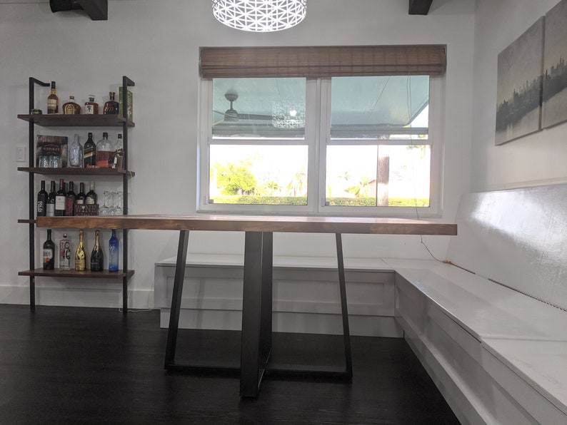 TAPERED BASE Metal Table Base | Etsy