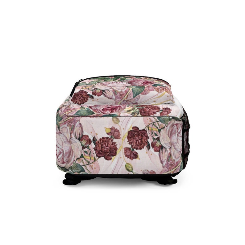 Pink Roses Backpack/school Backpack/ Women Backpack/knapsack/outdoor ...