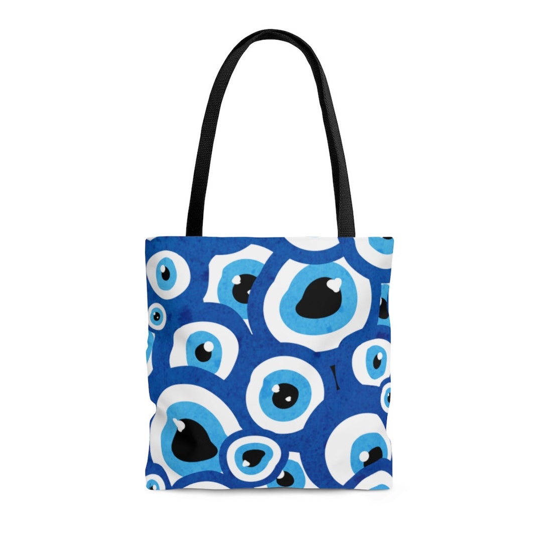 Evil Eye Tote/evil Eye/evil Eye Design Tote/women Tote/girl's Tote ...