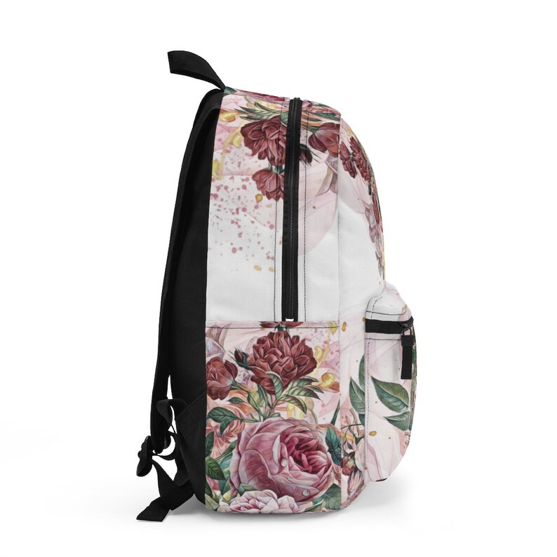 Pink Roses Backpack/school Backpack/ Women Backpack/knapsack/outdoor ...