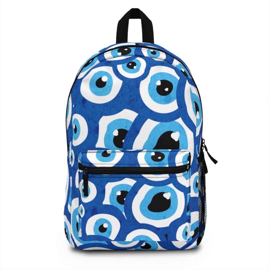 Evil Eye Backpack/evil Eye/evil Eye Design Backpack/lightweight ...