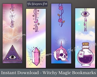 Instant Download Printable Ancient Greek Goddesses Bookmarks, Witchy ...