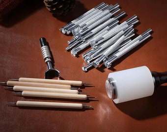 Leather Sramp Stainless Steel Leather Craft J786 Flower Center - Etsy