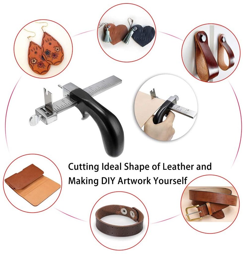 Leather Cutting Tool Leather Strap Cutter With Aluminium - Etsy