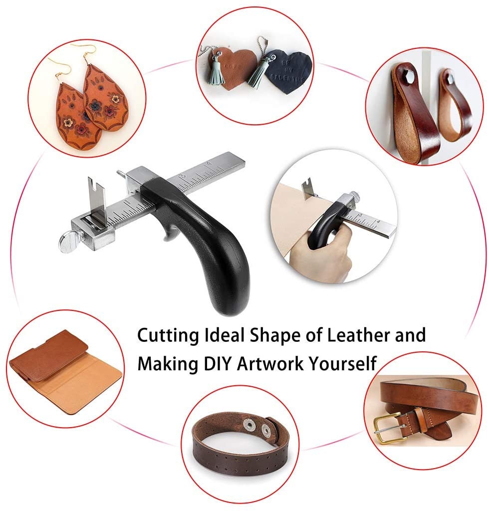 Leather Cutting Tool Leather Strap Cutter With Aluminium - Etsy