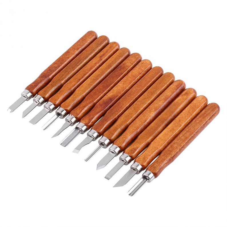 12pcs Wood Carving Chisels Tools Wood Carving for Woodworking - Etsy