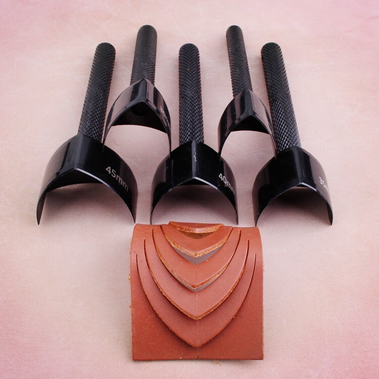 Semicircle Shape V Shape Leather DIY Punching Handwork Tool Belt Round ...