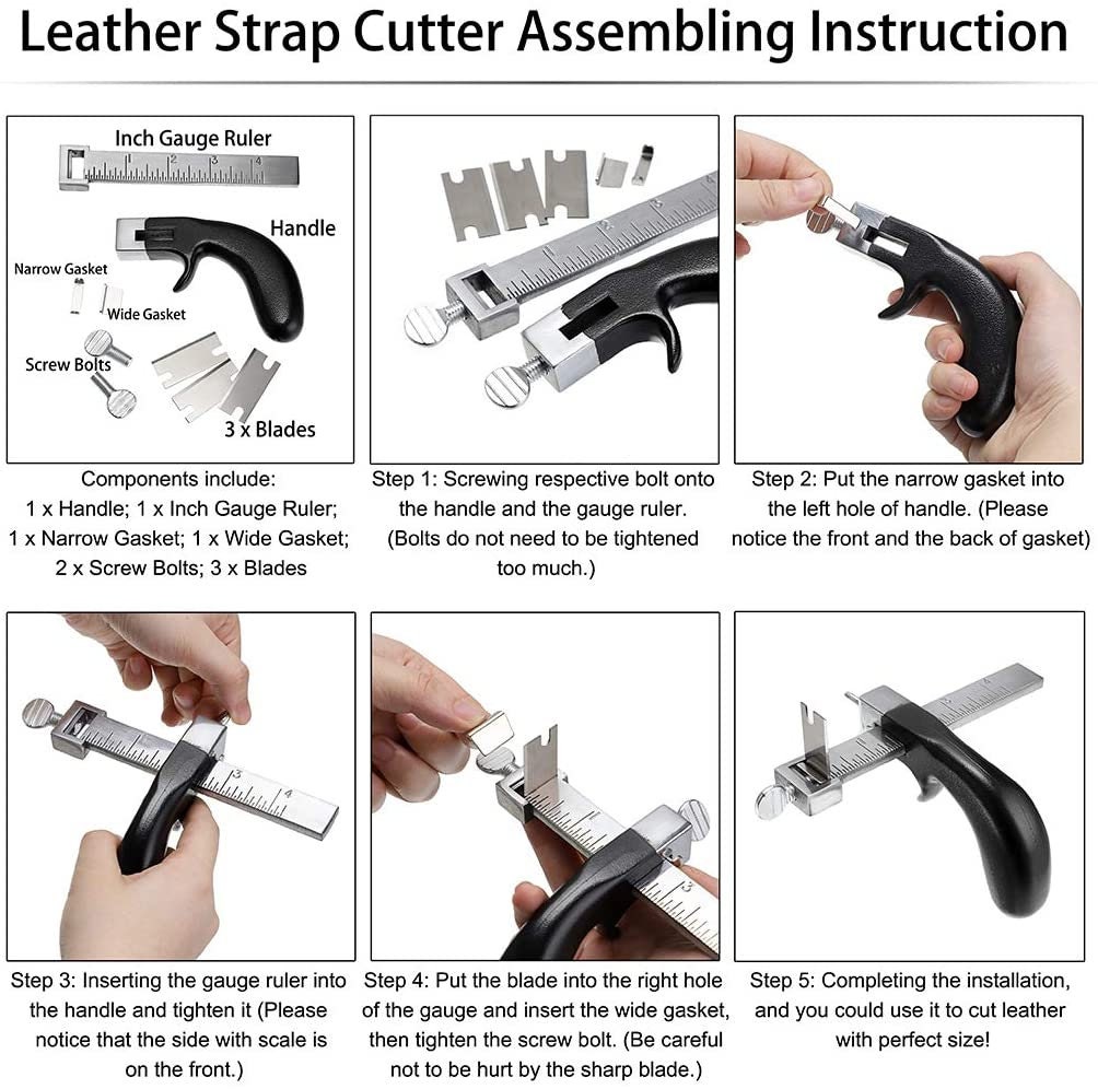 Leather Cutting Tool Leather Strap Cutter With Aluminium - Etsy