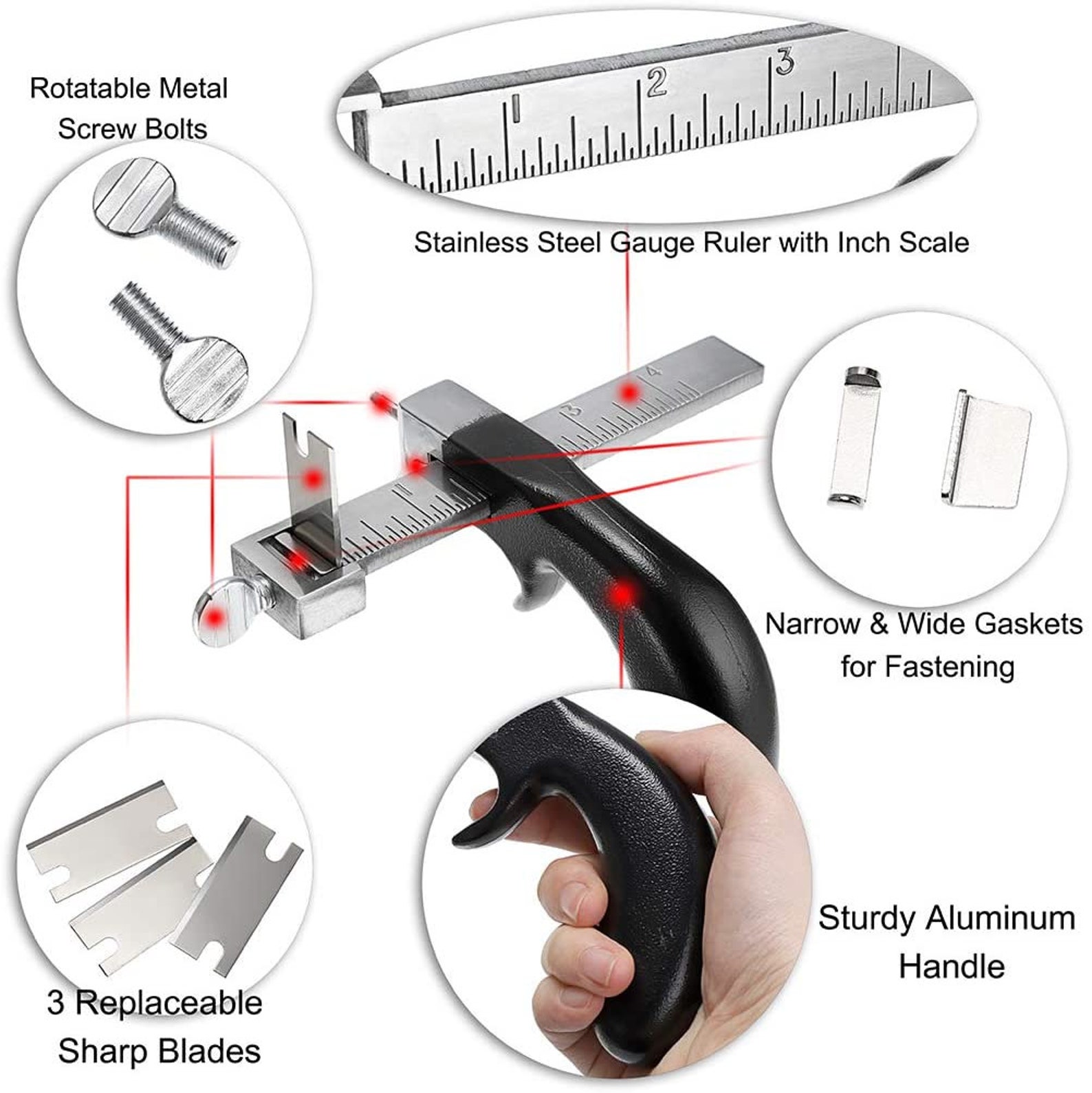 Leather Cutting Tool Leather Strap Cutter With Aluminium - Etsy