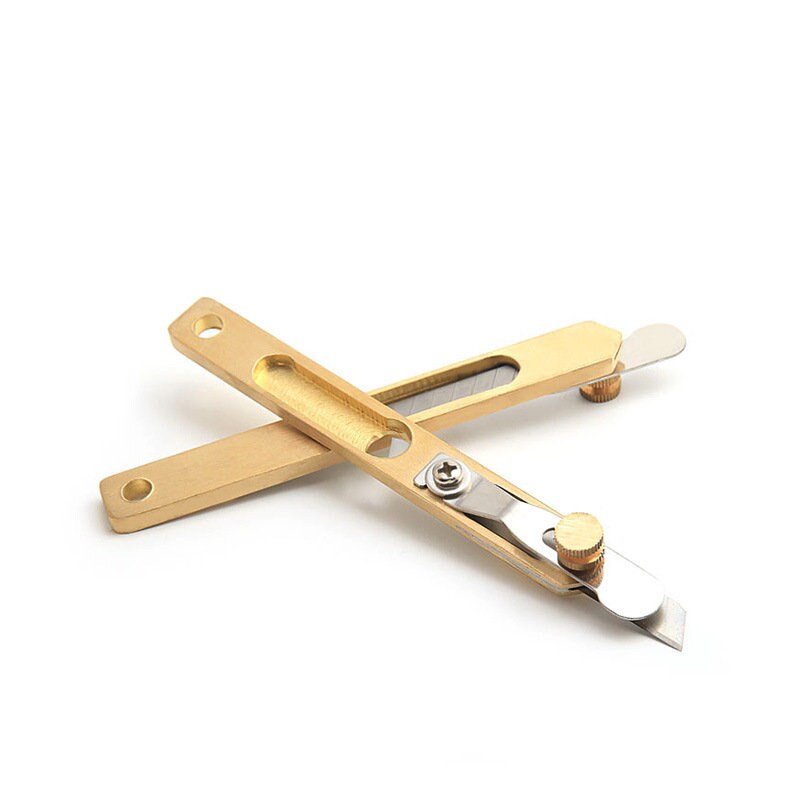 1PC Leather Craft Tools Incision Cutter DIY Copper Trimming | Etsy