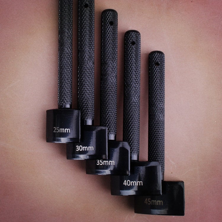 Semicircle Shape V Shape Leather DIY Punching Handwork Tool Belt Round ...