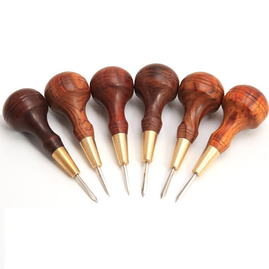 Diamond Shape Awl for Leather Craft and Shoes,diy Leather Hand Tool ...