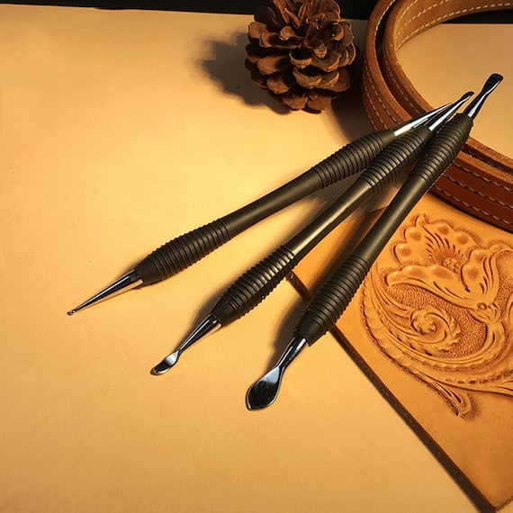 Leather Modeling Carving Tools Set Modeling Point Stylus Spoon | Etsy