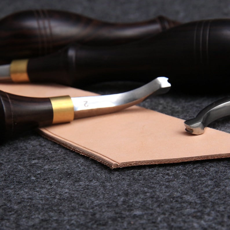 Leather Edge Creaser Leathercraft Edge Creasing Tool Leather - Etsy
