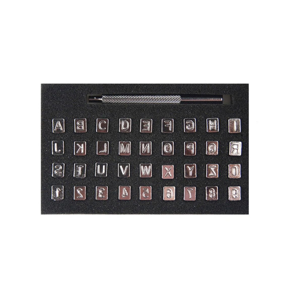 36 Pcs Number Letter Stamp Punch Set Leather Craft Imprinted - Etsy