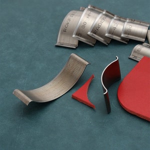 Shallow Round Leather Cutter 1/4 Circle Cutting Belt Corner Puncher DIY ...