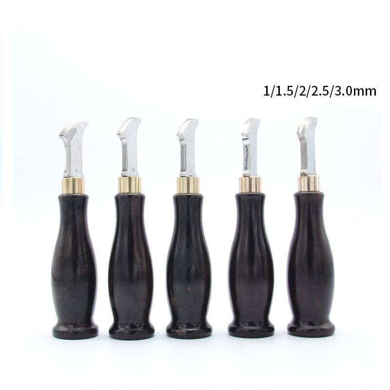 Leather Edge Creaser Creasing Tool Stainless Steel Leather - Etsy