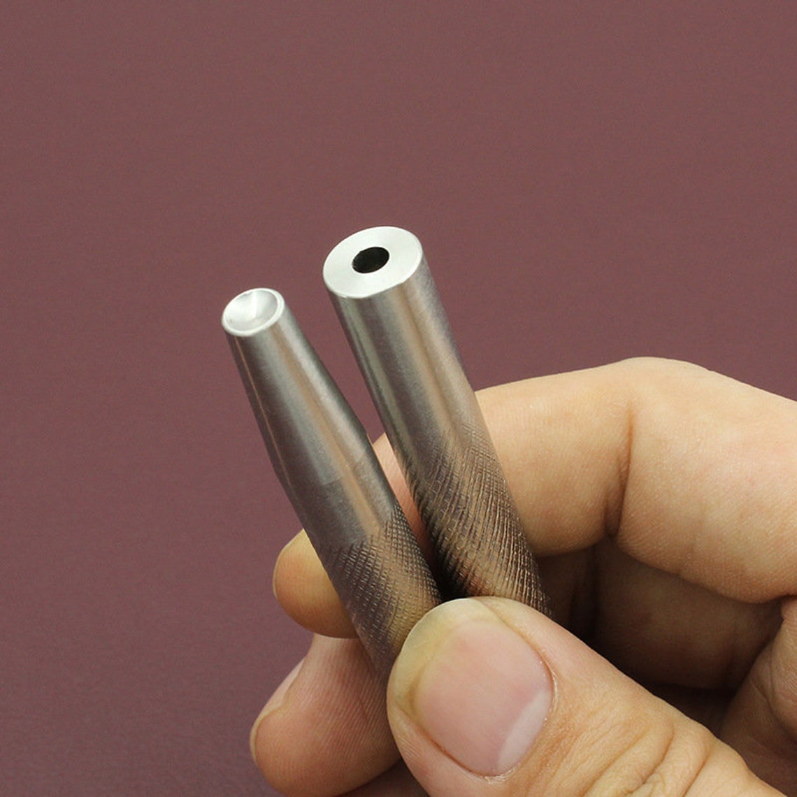 Corrugated Iron Lines Fixed Copper Rivet Installation Rod DIY Handmade ...