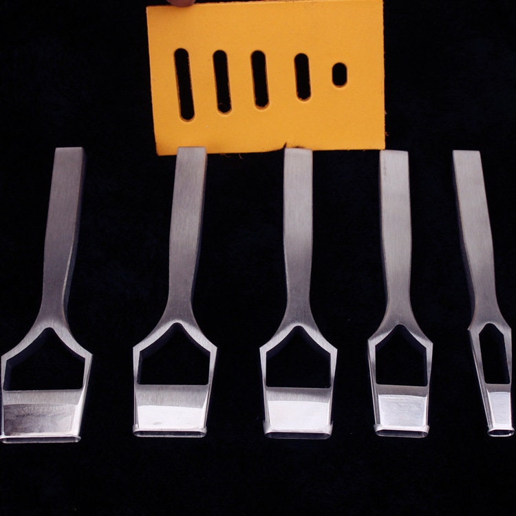 Leather Hole Punch Tool -oblong Punch - Leather /belt/watch Strap ...