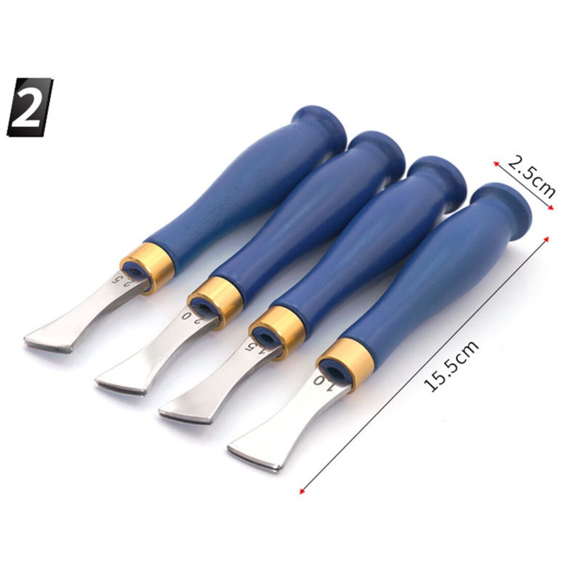 1/1.5/2/2.5mm Red Blue Leather Trimmer Leather Edge Creaser Edge ...