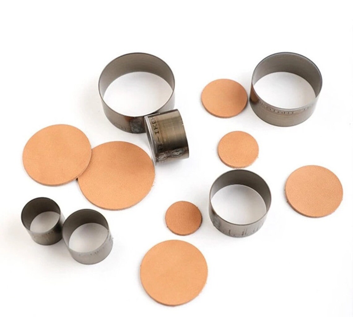 Leather Round Cutter Die Circle Bell Die Knife Template | Etsy