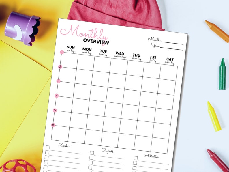 PRINTABLE HOMESCHOOL PLANNER | Undated | Lesson Planner | Remote ...