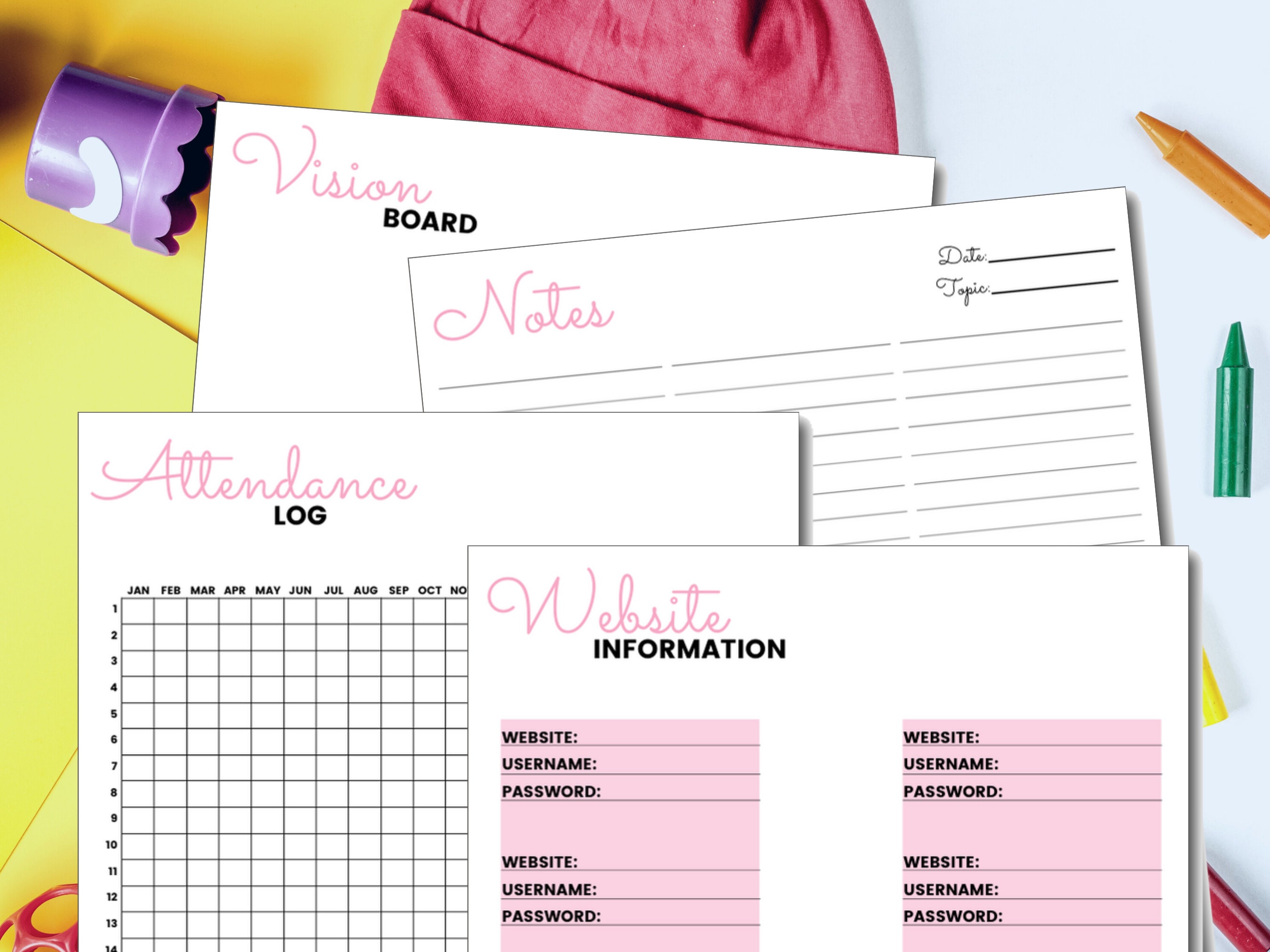 PRINTABLE HOMESCHOOL PLANNER | Undated | Lesson Planner | Remote ...