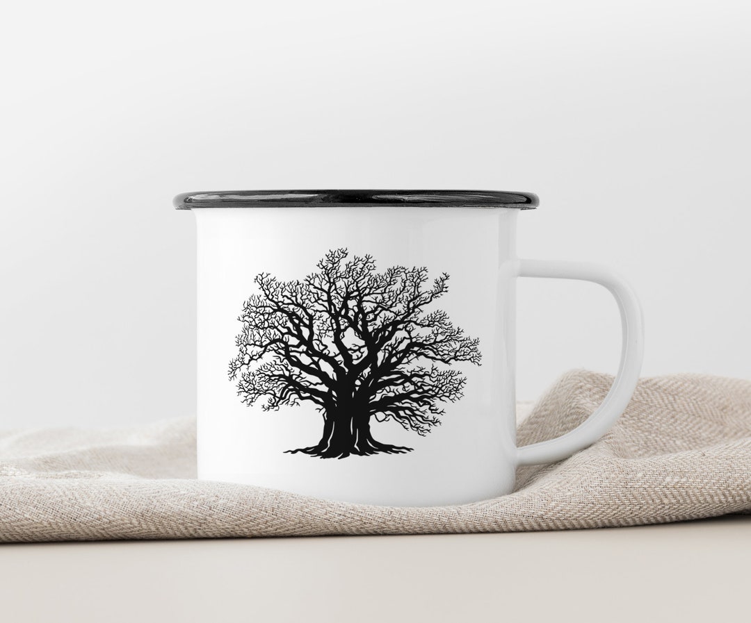 Enamel Cup Oak, Oak Tree, Quercus, Forest, Tree, World Tree, Celtic ...