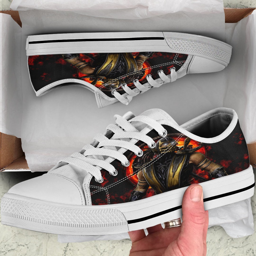 Mortal Kombat Shoes Mortal Kombat Runners - Etsy
