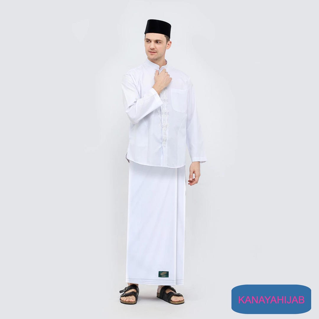Plain White Sarong – the Right Choice for Worship and Formal Events ...