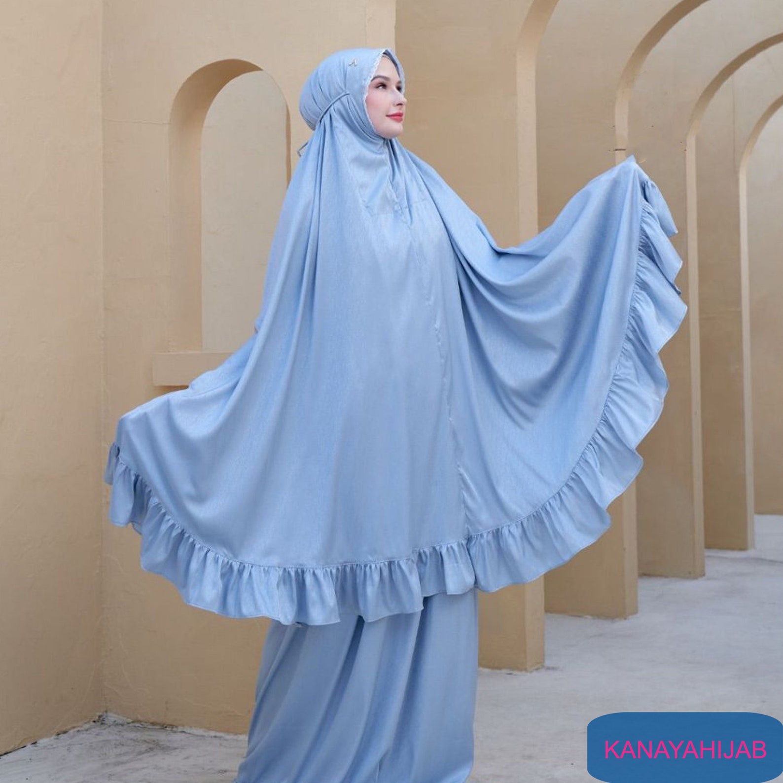 Afsha Mukena 2in1 Pandora Exclusive for Memorable Worship, Prayer Dress ...